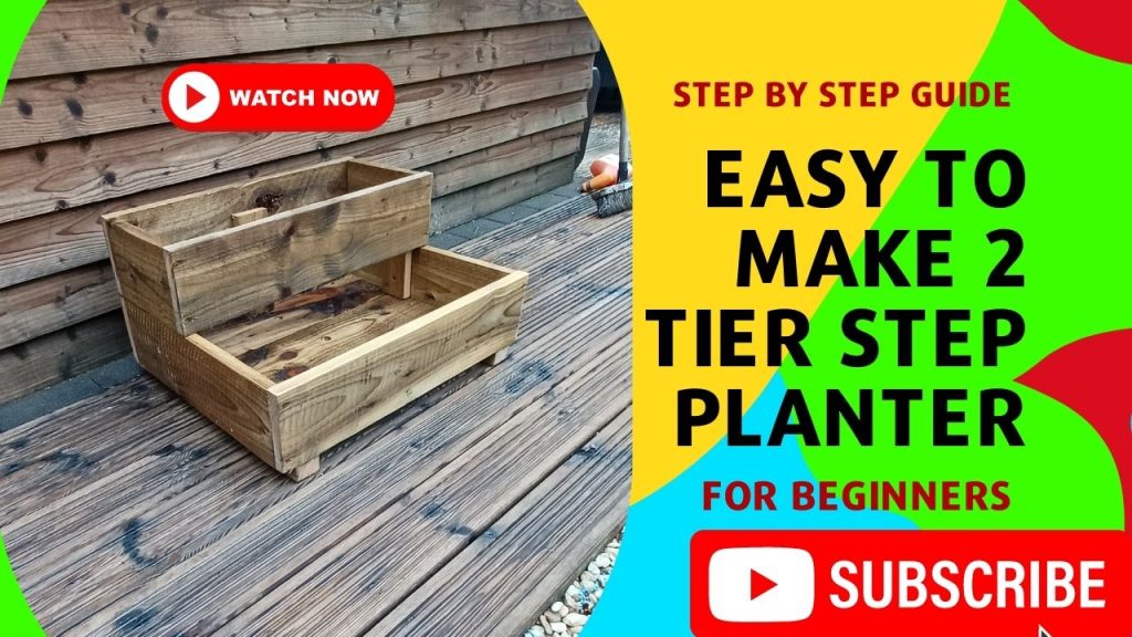 DIY Step Planter Box from Wood: A Complete Guide with Planting Tips ...